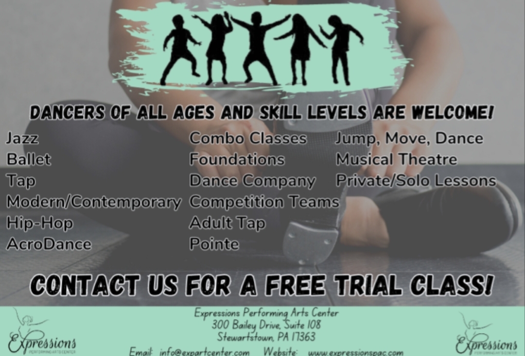 Classes – Expressions Performing Arts Center, LLC
